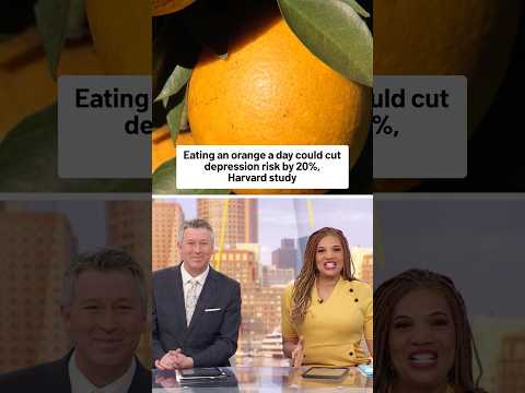 A new study suggests eating citrus fruits can actually lower your risk of developing depression.