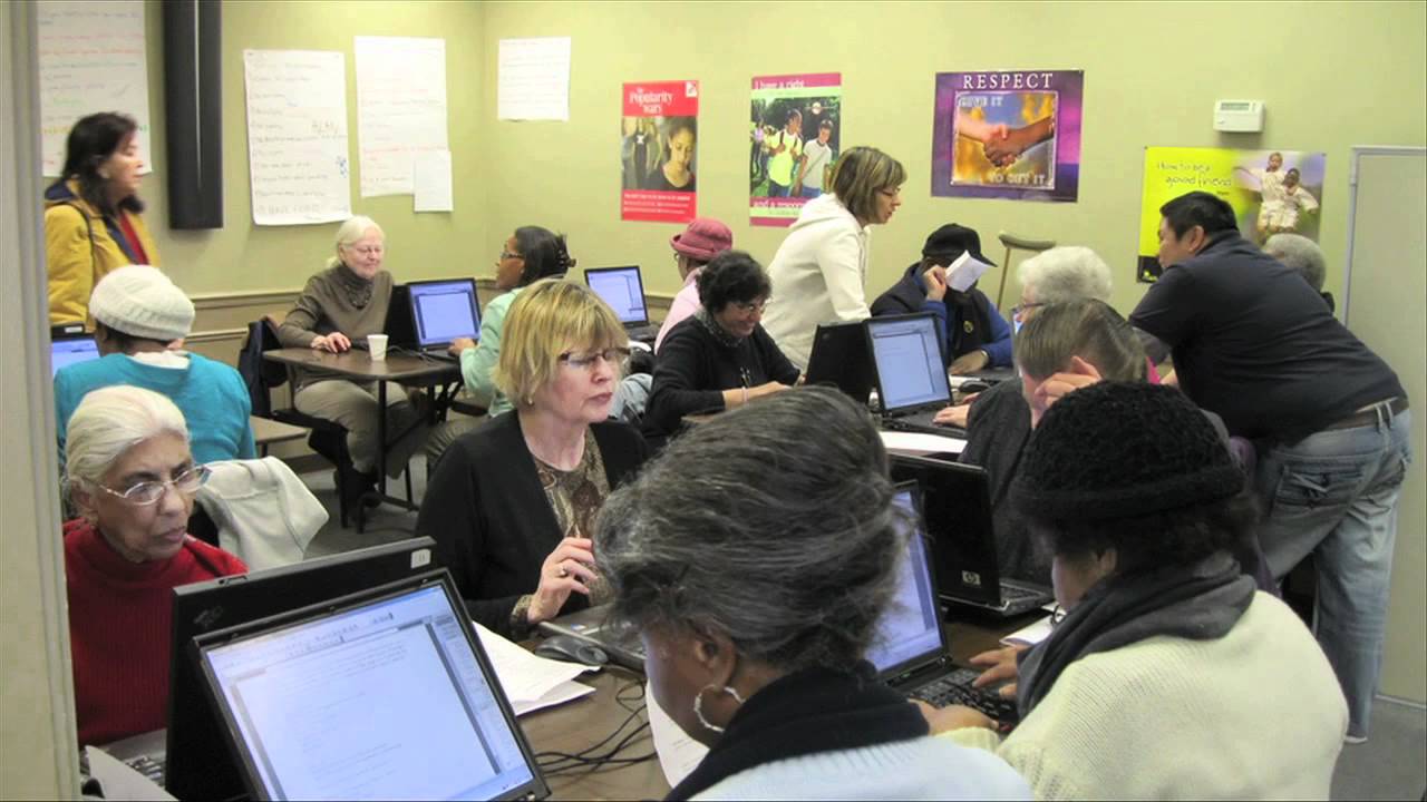 Teaching the elderly new technology