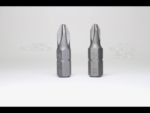 What's the Difference in #2 & #2 Reduced Phillips Bits?