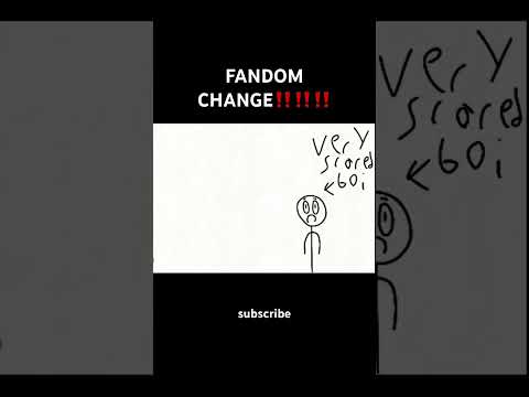 FANDOM CHANGE‼️‼️‼️‼️ #sprunki #dandysworld #animation #iwantpizza