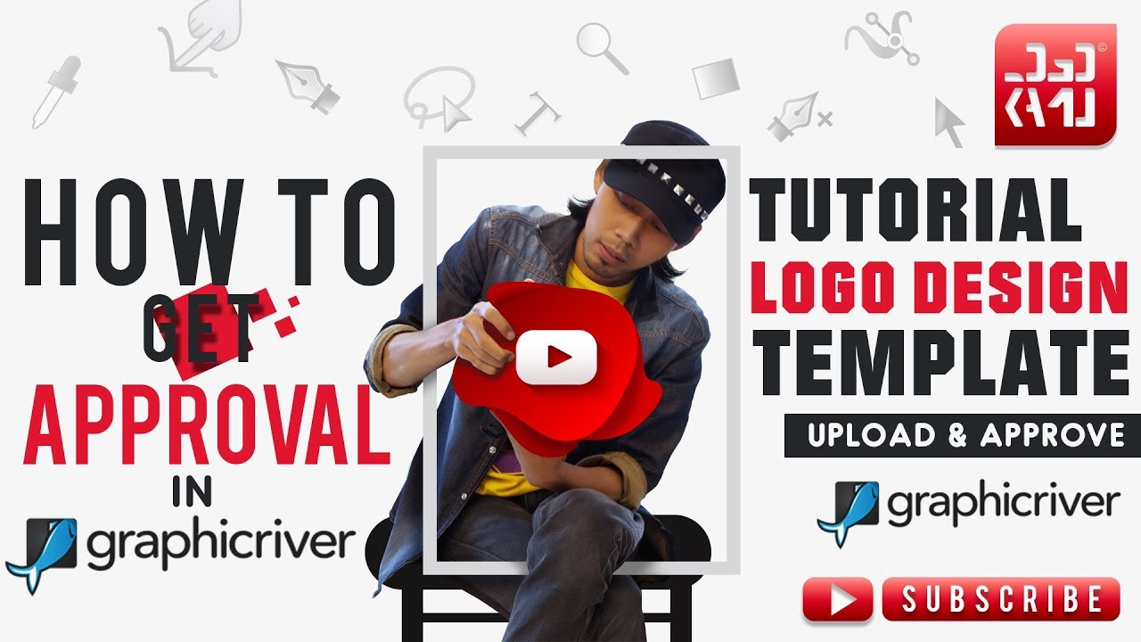 Tutorial How To UPLOAD and Get APPROVAL on Graphicriver | Logo Design Templates
