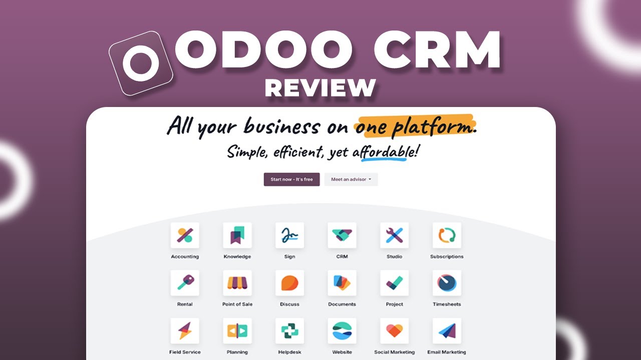 Odoo CRM Review - Best Open Source CRM in 2026!