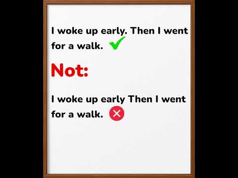 When to End a Sentence vs. Where to Put a Comma 🤔
