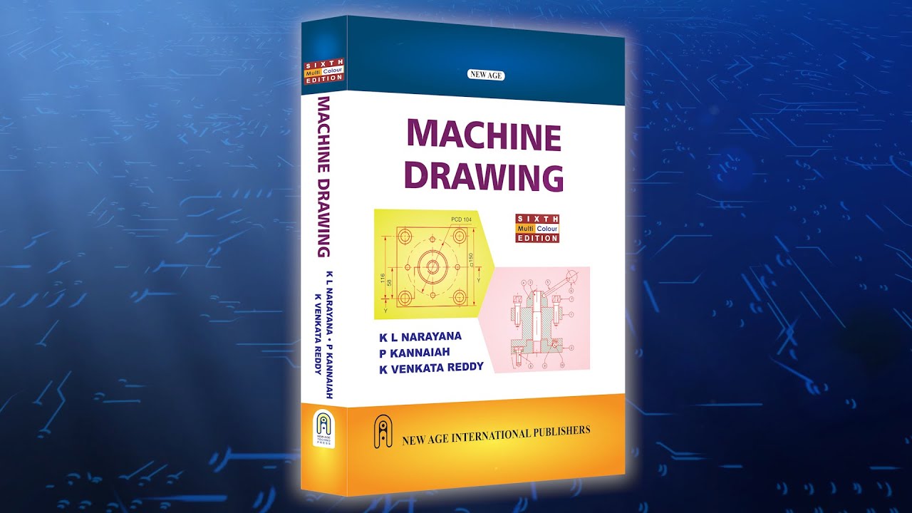 Machine Drawing By Dr K L Narayana | Best Book For Machine Drawing