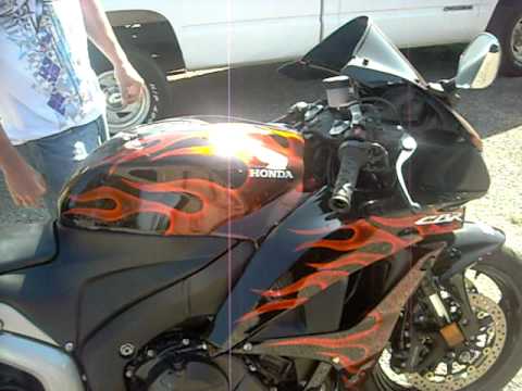 2008 cbr 600rr custom painted
