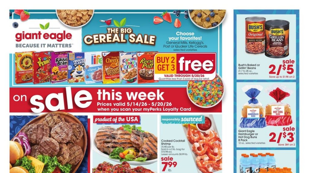 Giant Eagle • May 14 – May 20, 2026 • Weekly Ad Preview