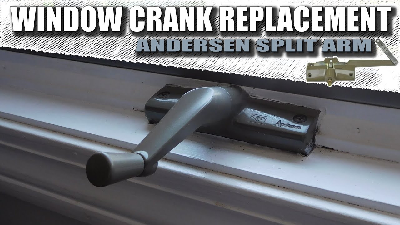 Andersen window crank replacement / Window crank repair