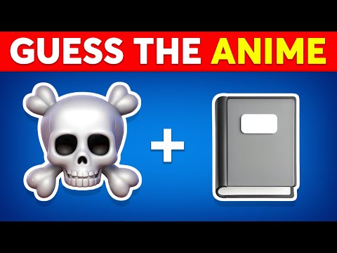 Guess the ANIME by Emoji? 🎮🤔 ANIME Emoji Quiz