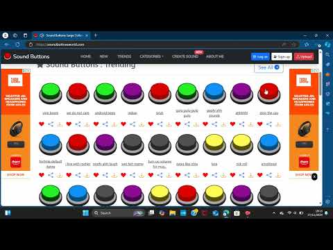 Sound buttons memes
