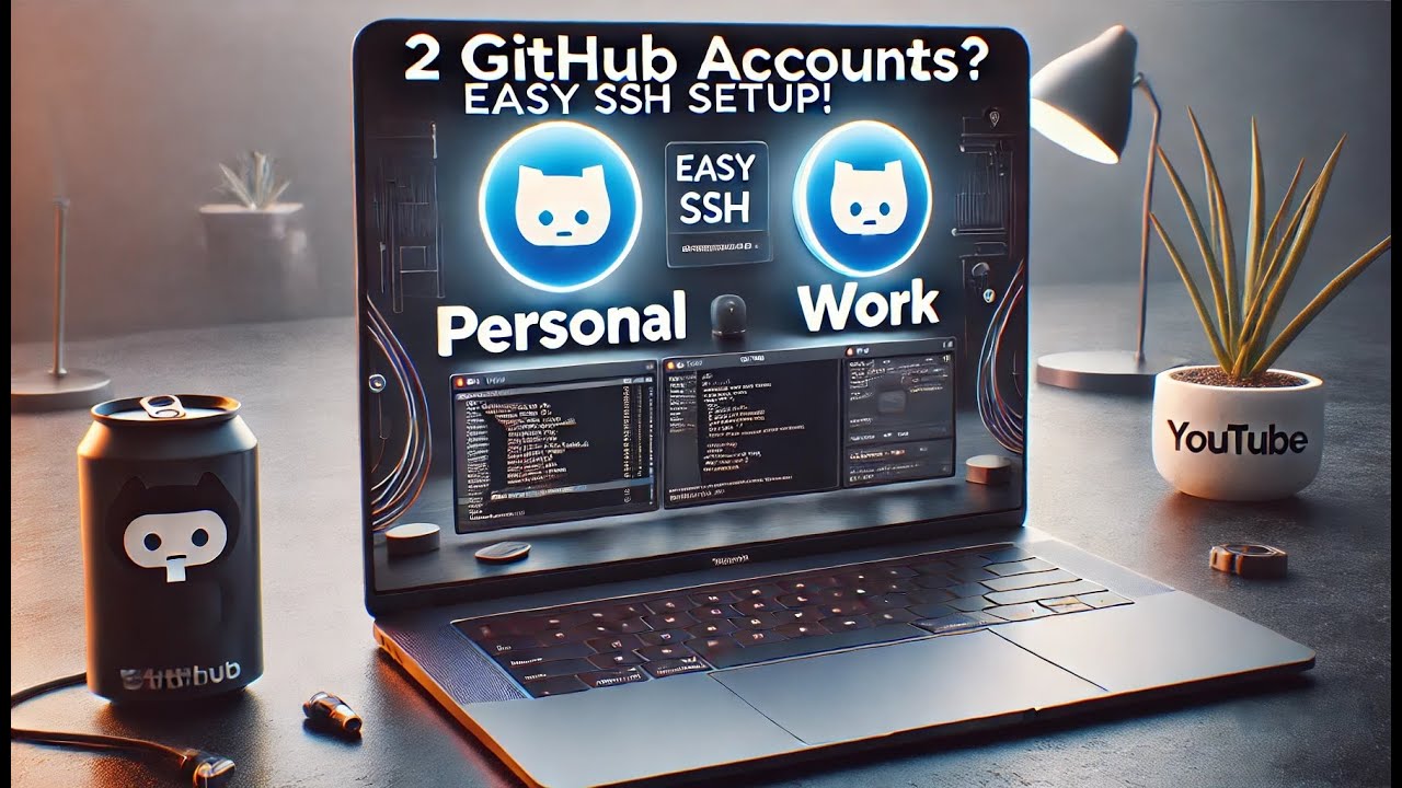 🚀 How to Use Two GitHub Accounts on One Computer (Windows/Mac/Linux) 🔑#github  #GitHubTwoAccount