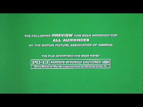 A Green title card Rated PG 13 (MPAA) Green screen