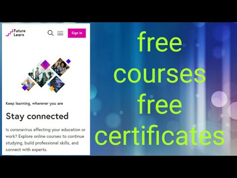 Free online courses with free certificate// future learn//2020/Being Ambitious
