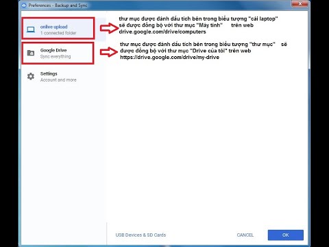 Giải thích các loại thư mục trong Google Drive