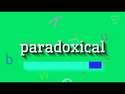 How to say "paradoxical"! (High Quality Voices)