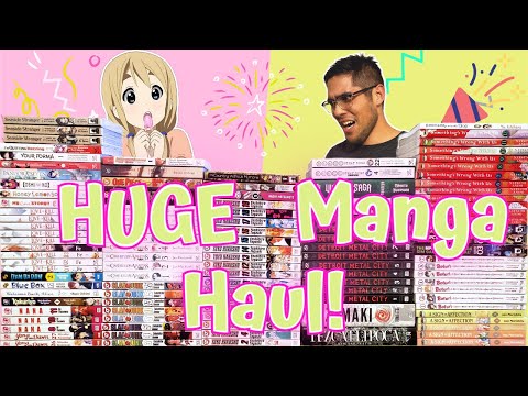 January 2023 Manga Haul! (115+ Volumes)