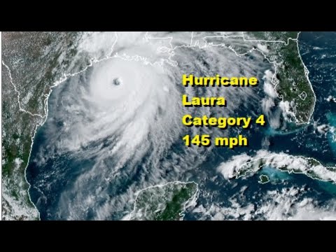 Joe & Joe Weather Show Hurricane Laura 145 mph Winds Category 4 Landfall Tonight