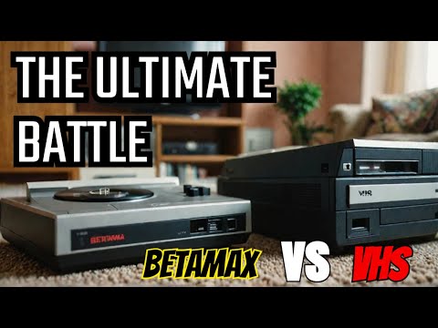 VHS vs BETAMAX: The Ultimate Video Format War!