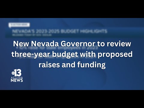 New Nevada Governor to review three-year budget with proposed raises and funding