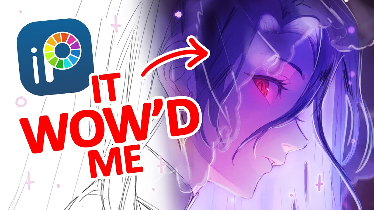 Drawing in ibisPaint X for the first time! 👶