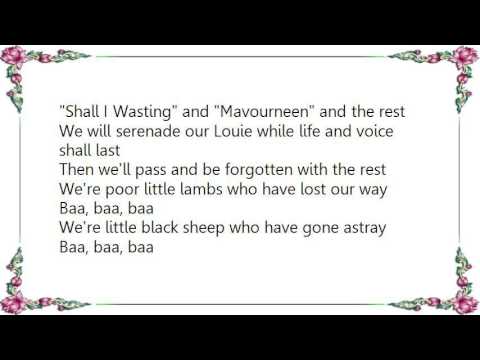 Enoch Light - Whiffenpoof Song Lyrics