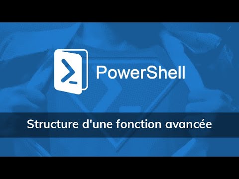 Learn Structure d une fonction avancée sous PowerShell Vidéo Tuto ...