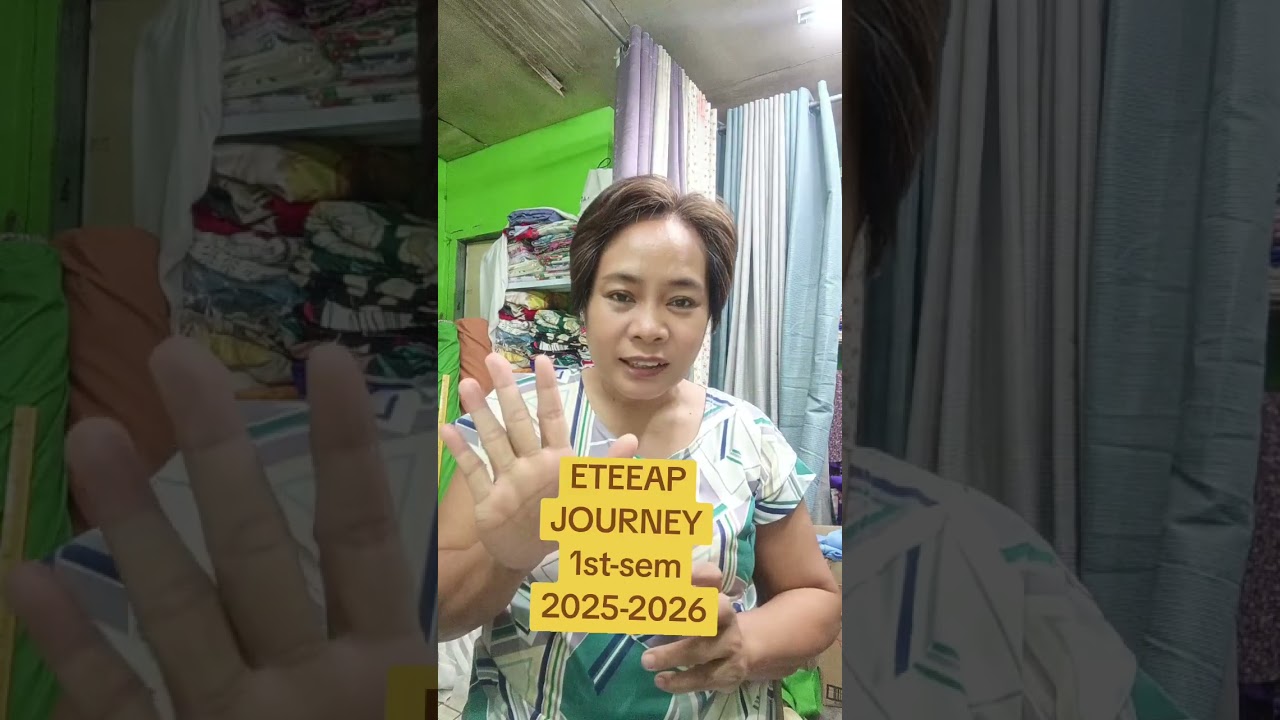 ETEEAP JOURNEY 1ST SEMESTER 2025-2026