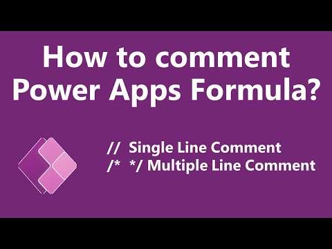 How to Comment Formula in Power Apps? | Add Comments in Power Fx Code ...