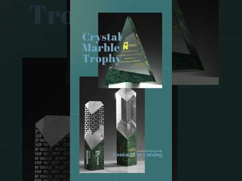 Celebrate Excellence with Marble Crystal Awards 🏅🔮