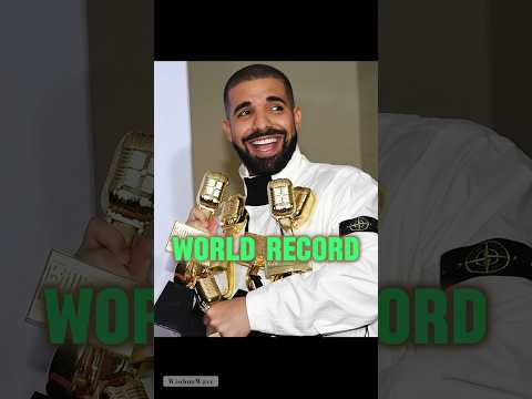 Drake Smashes Records: Most Billboard Awards in History #drake #shorts #viral #rap #trending #music