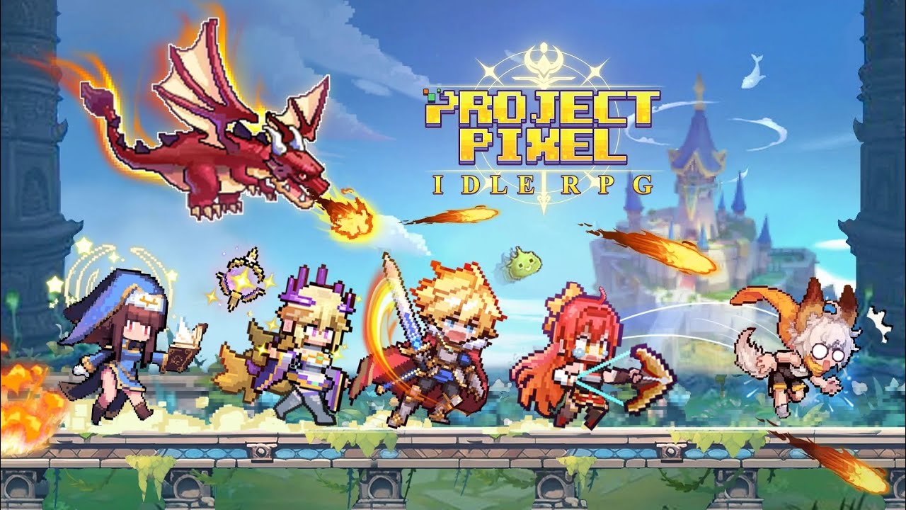 Project Pixel Gameplay「Android, iOS」