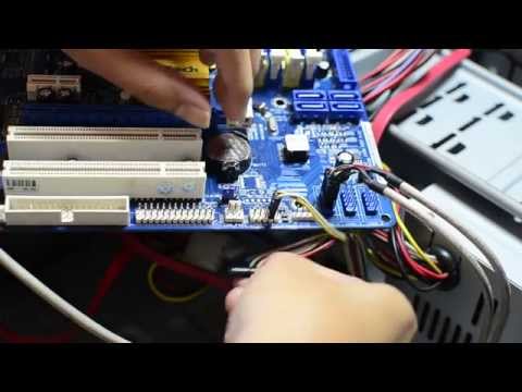Hands on Computer Parts - Connecting the Power and Reset Switch