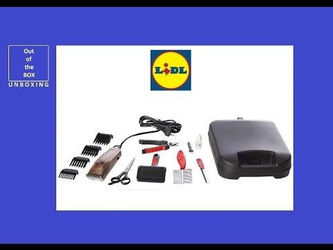 Zoofari Pet Grooming Set ZTPS 6 C1 UNBOXING (Lidl 4 cutting lengths 3 6 9 12 mm)