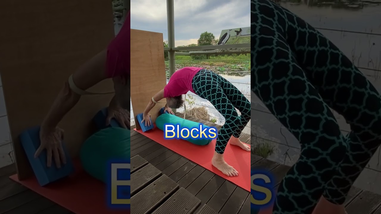 Urdhva Dhanurasana Iyengar Style. Plus Yoga Prop Options, & Altering Self Limiting Perceptions