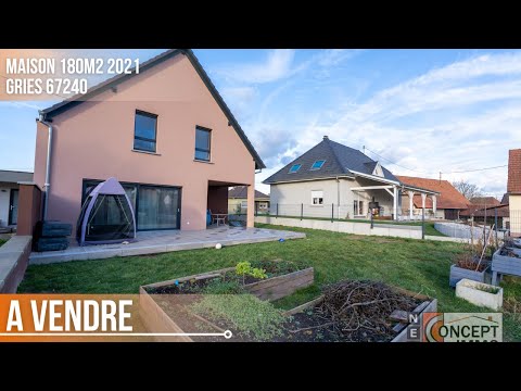 Maison 180m2 à Gries 67240 (à 10min de Brumath 67170)