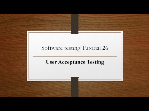 User Acceptance Testing (UAT)