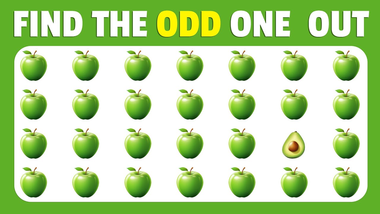 Unlock Your Emoji IQ: Find The ODD One Out Challenge #36