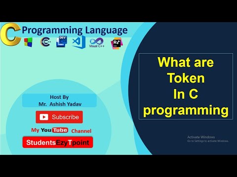 What are token in C programming