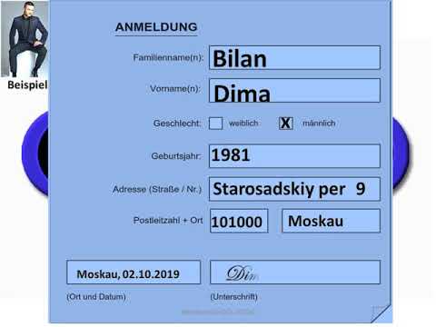 Schreiben Aufgabe 1 und 2 ÖSD Zertifikat A1, Beispiele zu der schriftlichen Prüfung A1