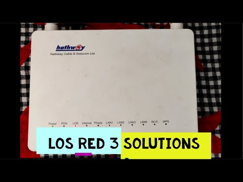 LOS Red Light Blinking on Router| 3 Solutions | Any Router