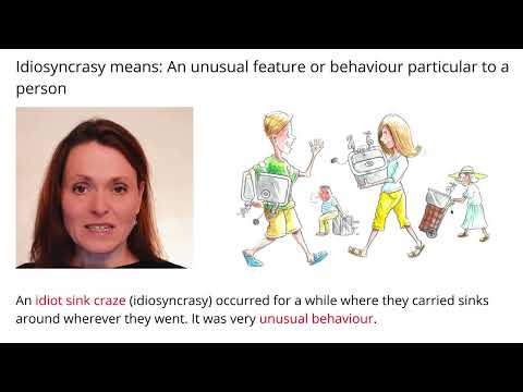 Remember Meaning Of Idiosyncrasy Using Pictures and Mnemonics
