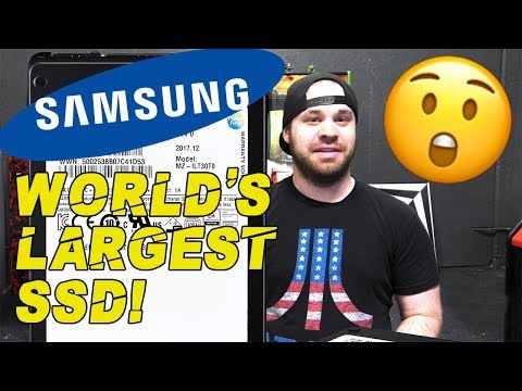 Samsung unveils world's largest 30TB SSD