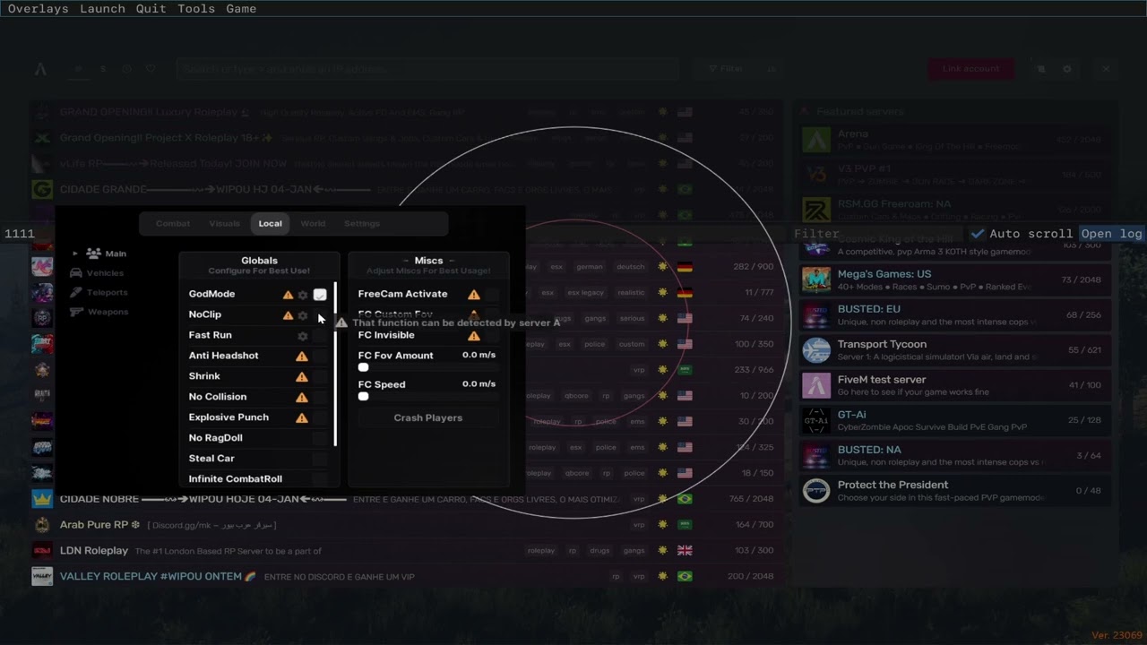 Working Fivem Cheat Source Code
