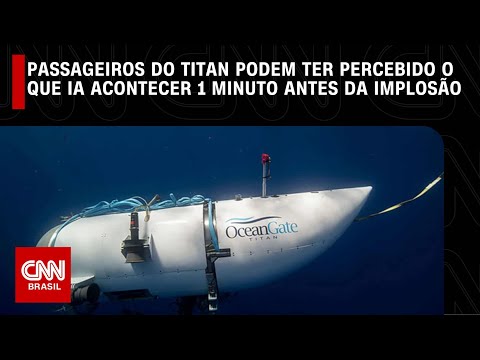 Animação 3D mostra detalhes sobre como o submersível Titan implodiu e ...