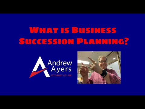 What is Business Succession Planning?