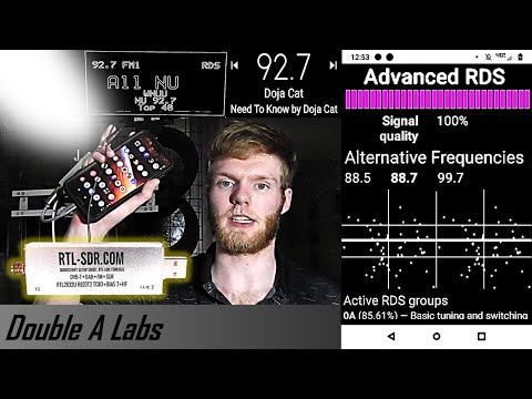Tuning FM Radio & Decoding RDS Data on ANDROID using RTL-SDR USB
