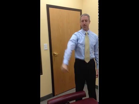 Supraspinatus exercise video