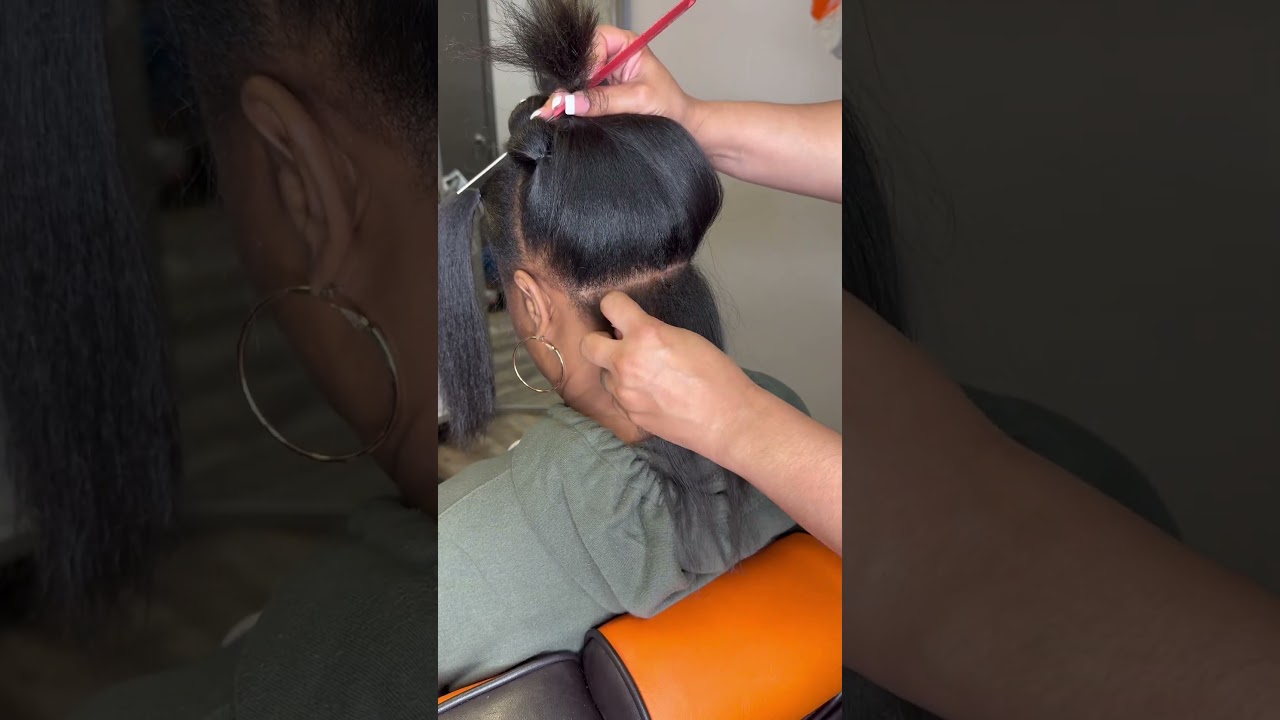 Small Knotless Parting Tutorial 🤗 #knotlessbraidstutorial #knotlessbraids #braids #boraborabraids