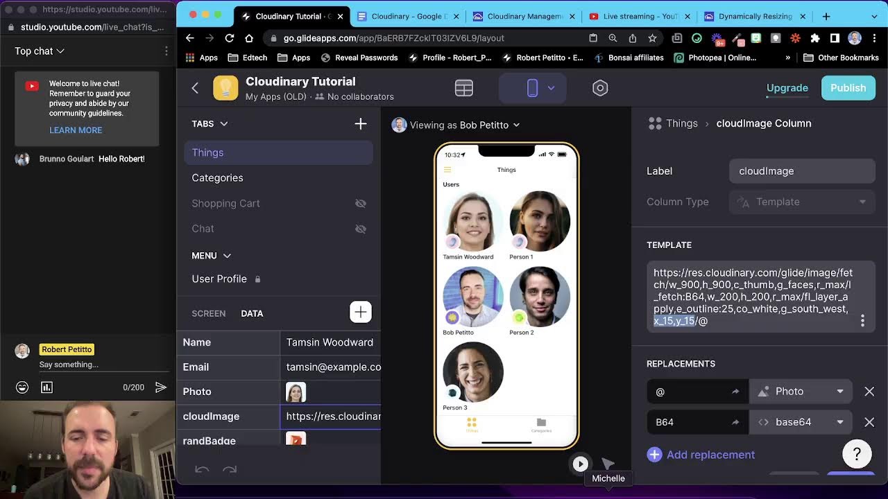 Glide: Manipulate images dynamically with CLOUDINARY (Live Stream)