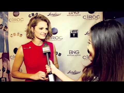 Stana Katic Talks Life On Set of CBGB and 'Castle' Engagement Wedding Spoiler (Rus Sub)
