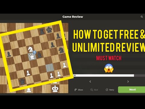 How to Get a Free Game Review from Chess.com! ♟️🔥 [No Premium Needed]